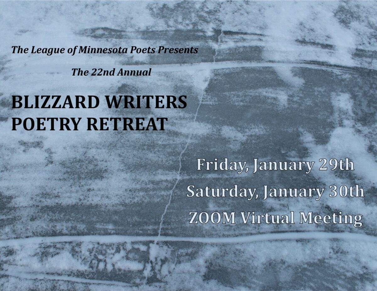 BLIZZARD POETRY RETREAT | League of Minnesota Poets